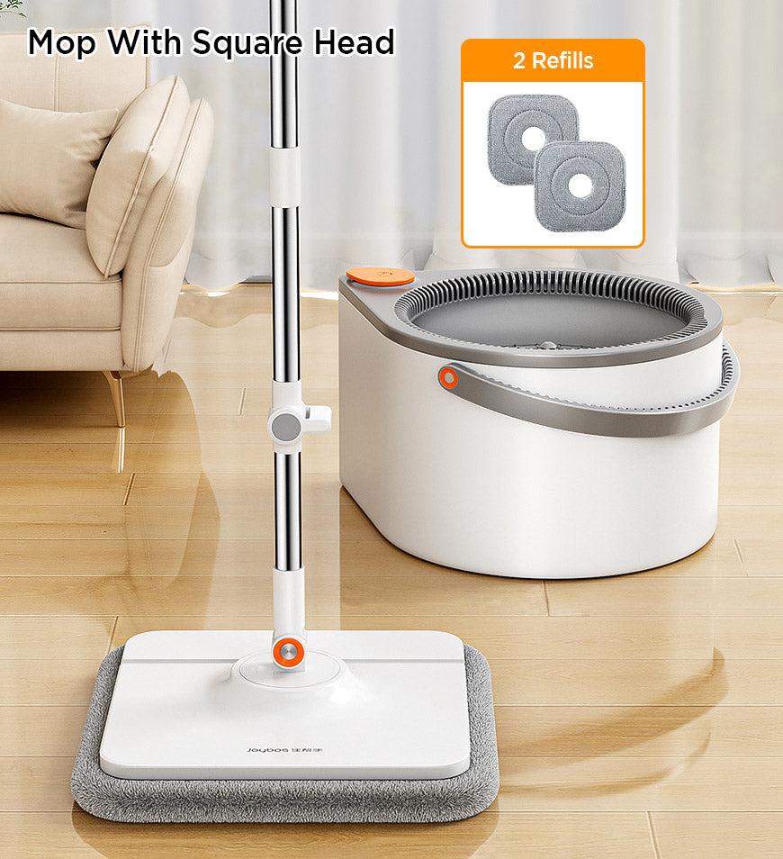 Joybos® Easy Washing Round Spin Mop & Bucket System