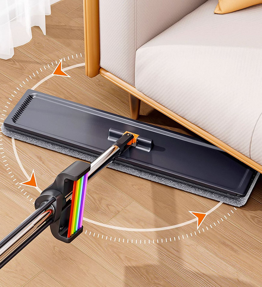 Joybos® 50CM Household Flat Mop With 4 Refills Z4