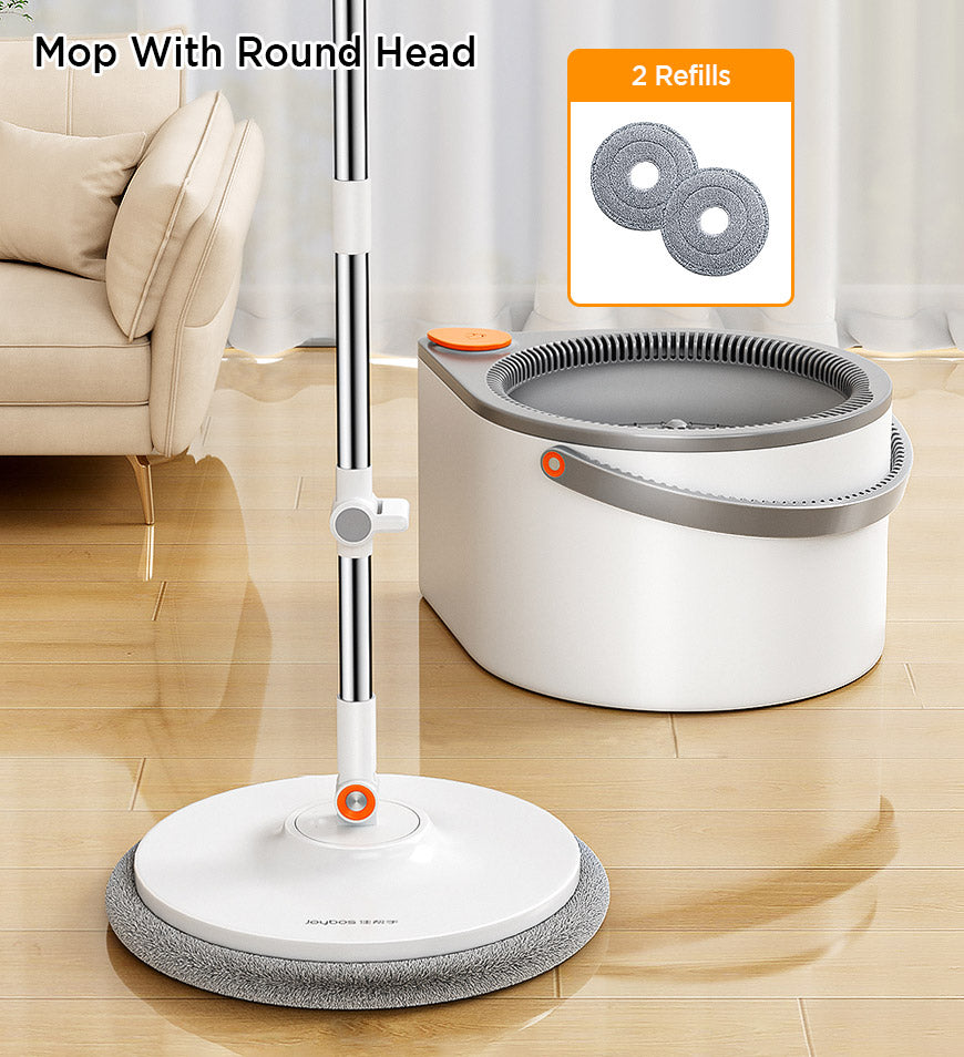 Joybos® Easy Washing Round Spin Mop & Bucket System