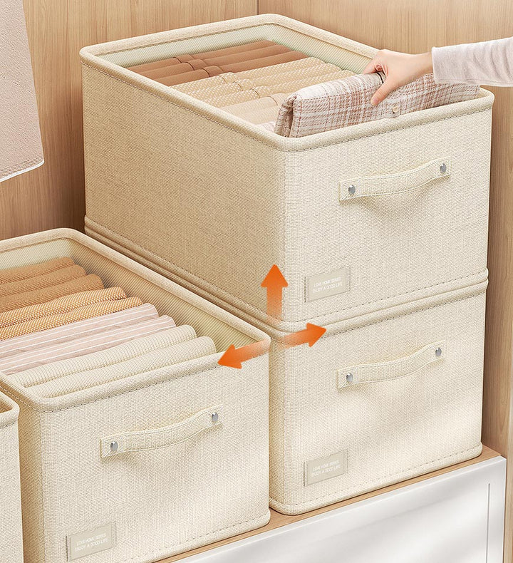 Joybos® Large Foldable Fabric Storage Sturdy Box For Clothes