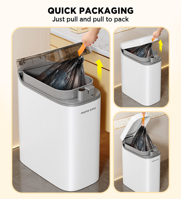 Joybos® Smart Touchless Trash Can With Automatic Adsorption Bagging Z3