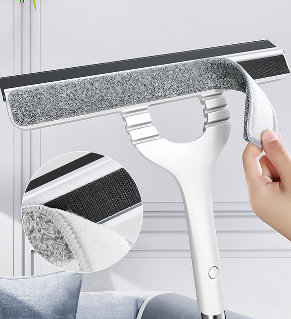 Joybos® 2 In 1 Window Cleaning Combo Tool With 43 Inch Extension Pole