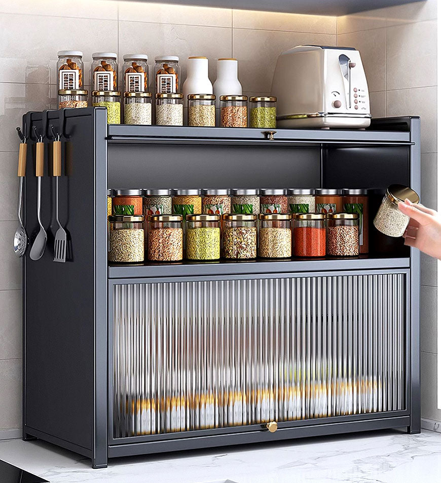 Joybos® 3-tier kitchen shelf, placed on the workbench, suitable for sp