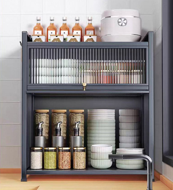 Joybos® 3-tier kitchen shelf, placed on the workbench, suitable for sp