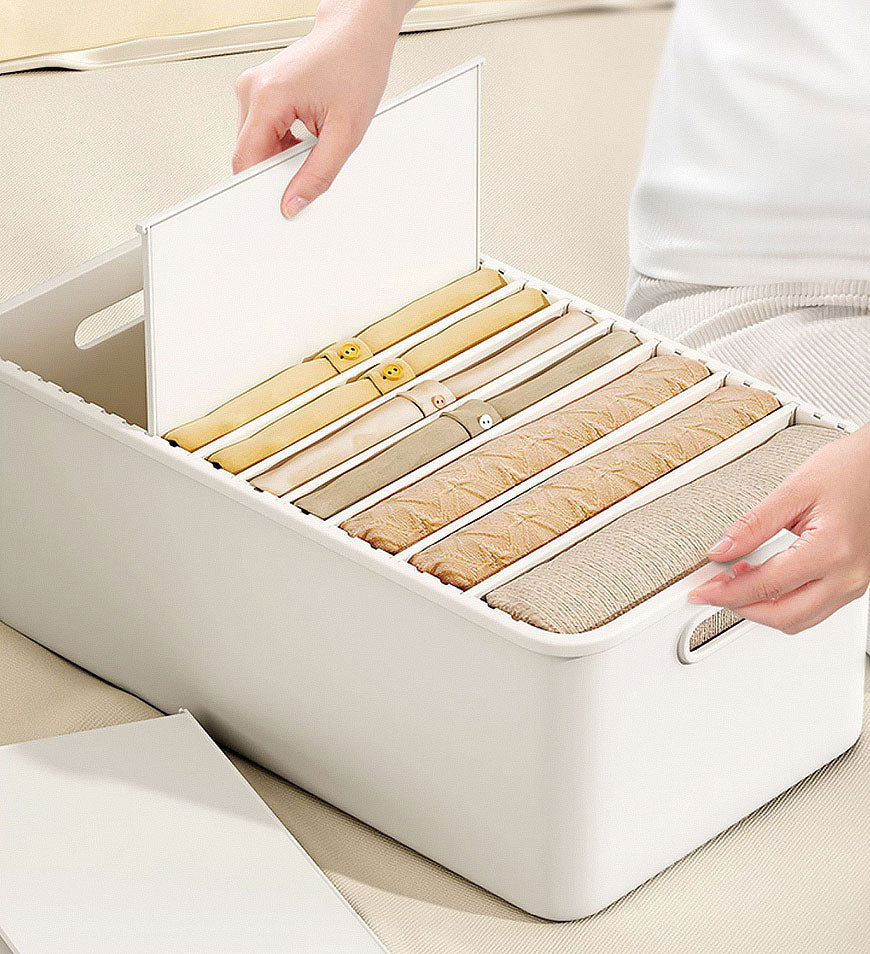 Joybos® Wardrobe Clothes Organizer with 7 Grids F28