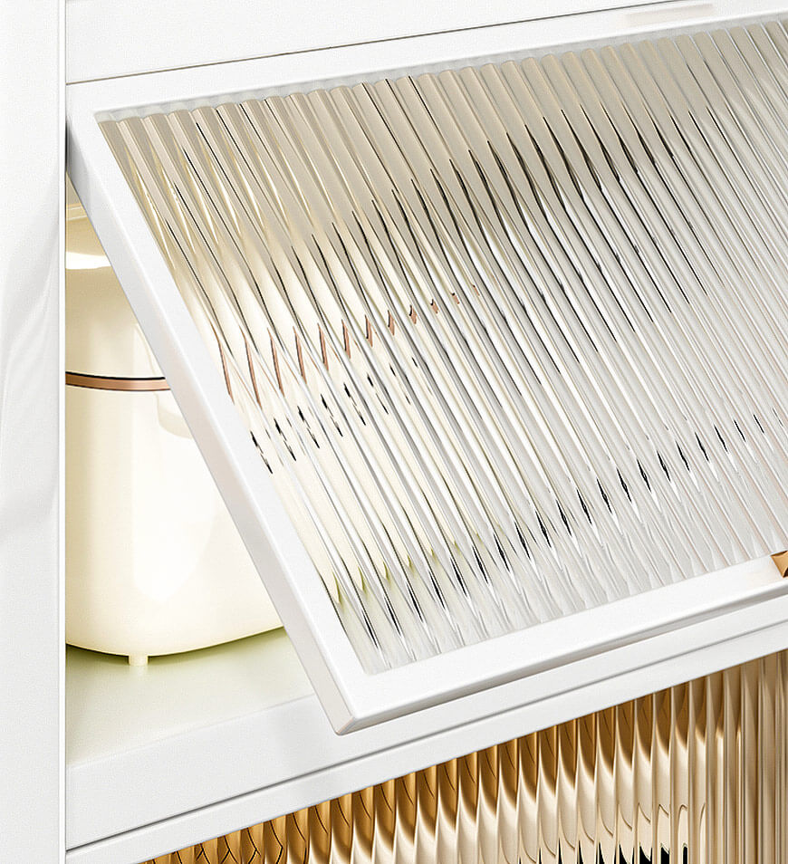 Joybos® Narrow Multifunction Metal Kitchen Storage Cabinet F237