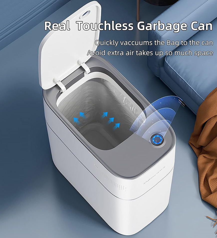Joybos® Automatic Adsorption Touchless Motion Sensor Bathroom Trash Ca Joybos® Automatic Adsorption Touchless Motion Sensor Bathroom Trash Ca