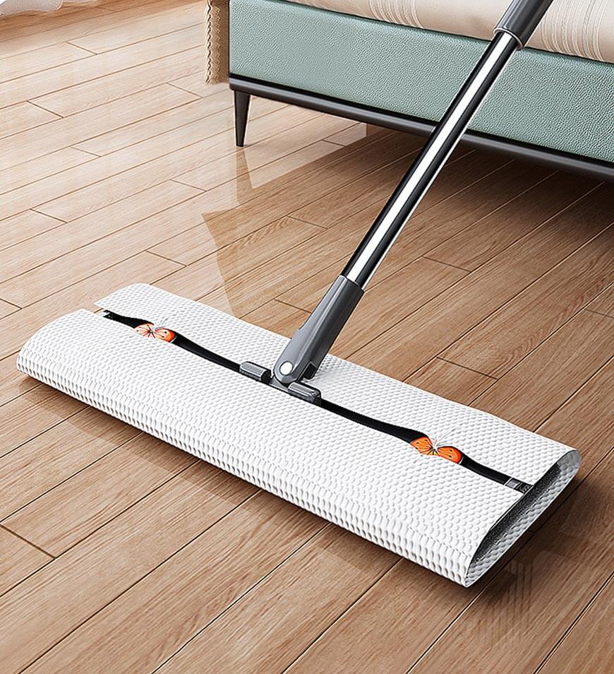 Joybos® Hands Free Flat Mop And Bucket Set With Wringer System Z87