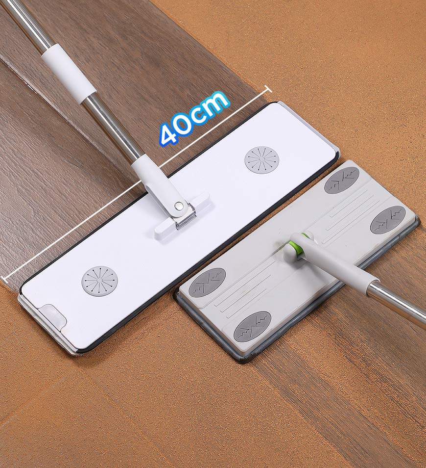 Joybos®Flat Floor Mop and Bucket Set with Aluminum Handle