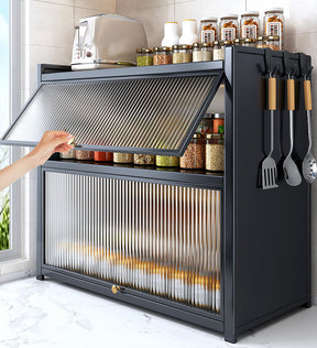 Joybos® 3-tier kitchen shelf, placed on the workbench, suitable for sp