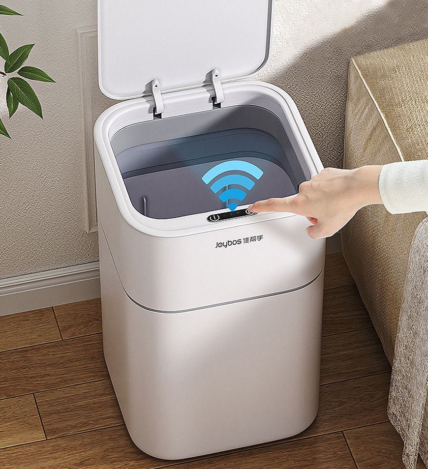 Joybos® Automatic Touchless Smart Trash Can With Blue Light Sterilizat