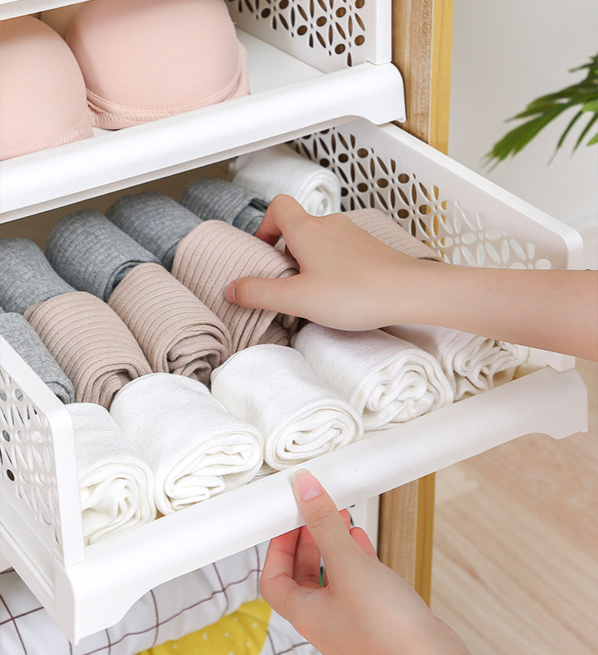 Joybos® Stackable Clothes Storage Basket