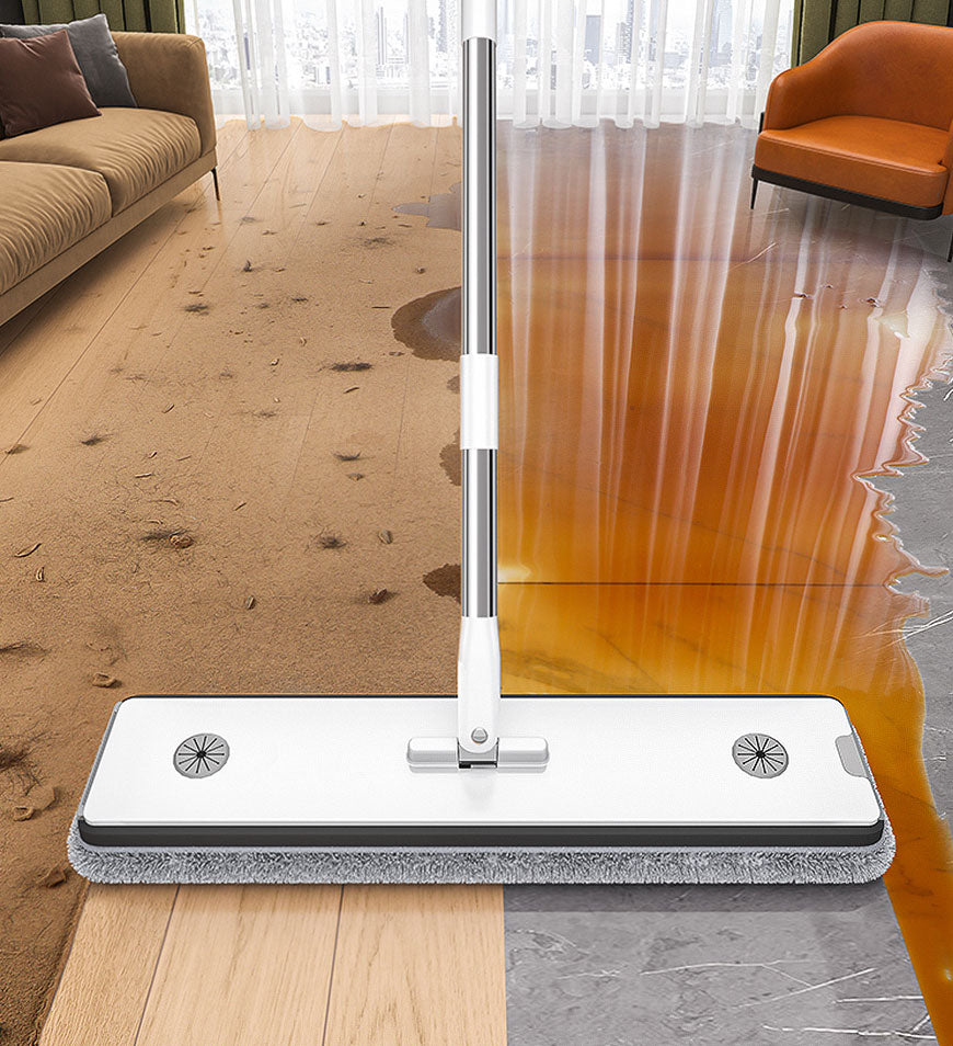 Joybos®Flat Floor Mop and Bucket Set with Aluminum Handle