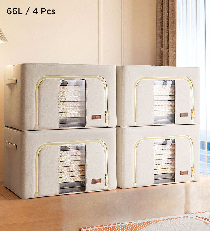 Joybos® Cotton Foldable Clothes Storage Box