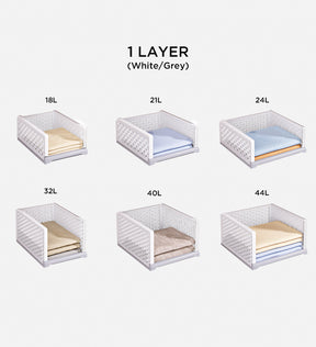 Joybos® Stackable Clothes Storage Basket